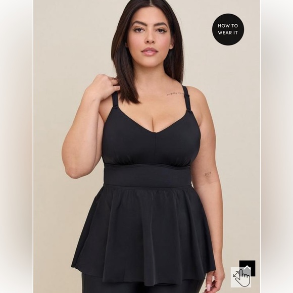torrid | Swim | Nwt Swim Tankini Wirefree Racerback 0cd | Poshmark